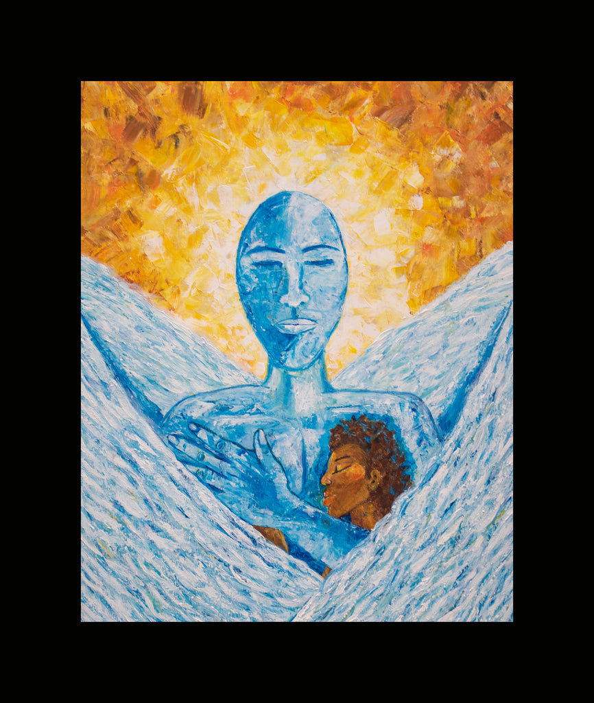 Angel Support I Painting - Print on Canvas – Raize Art